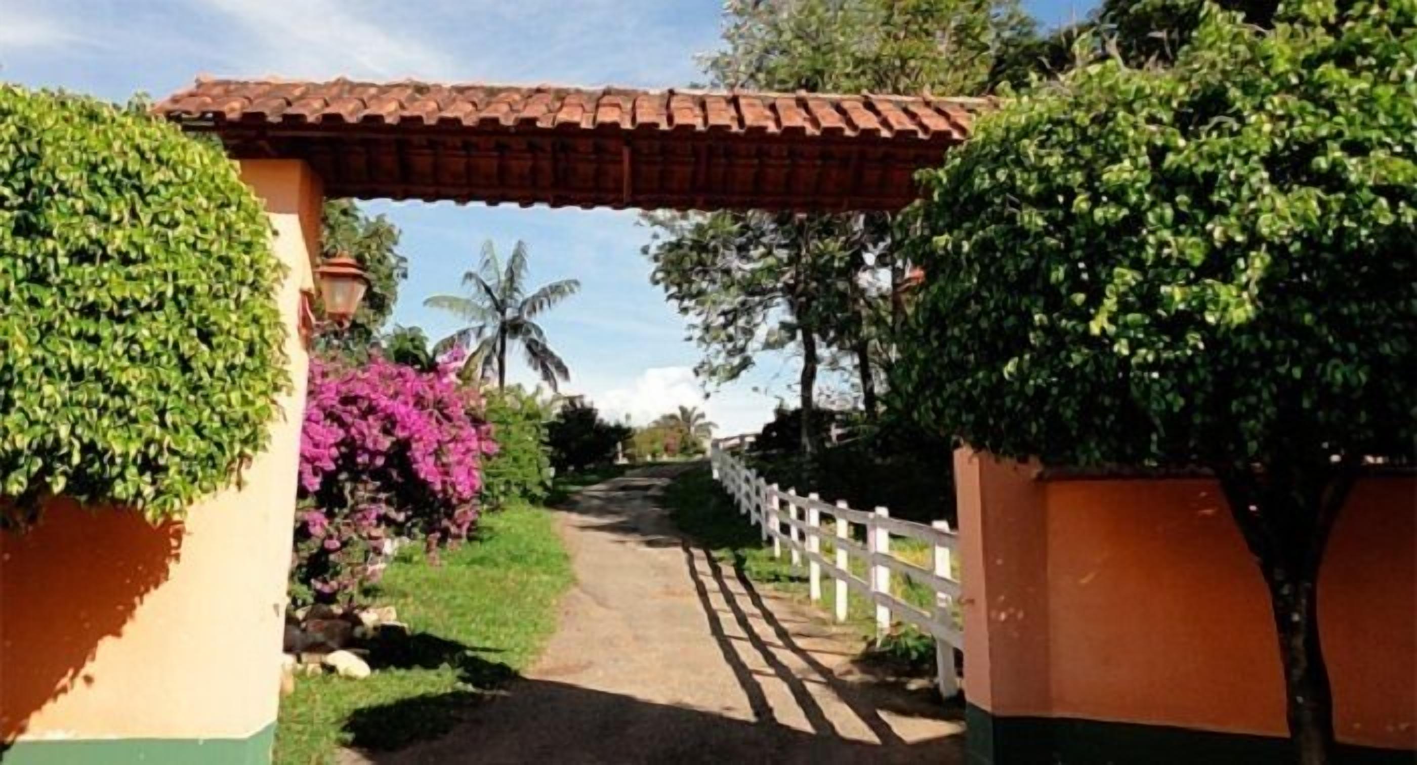 Entrada da propriedade