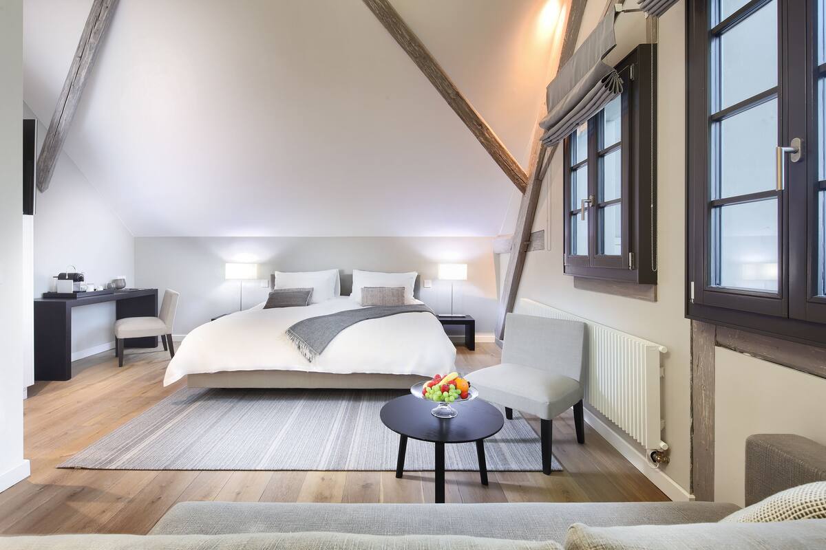 Quarto Superior | Cofre no quarto, cortinas/cortinados opacos, Wi-fi grátis