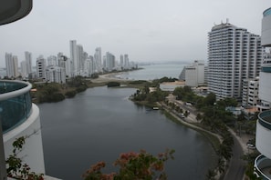 Vista para a praia ou o mar