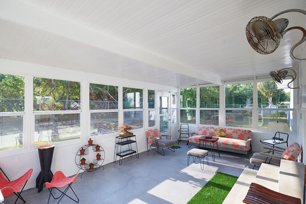 Atomic Tiki Modern Mid-century Ranch House - 1950's - Tarpon Springs, FL