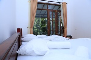 Wi-Fi de cortesia, roupa de cama