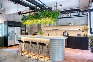 Sala de estar do lobby