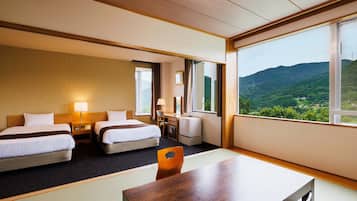 Quarto, não fumadores (Japanese Western Style, With bath) | Vista do quarto