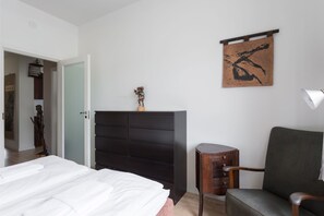 Apartamento | 1 quarto, roupa de cama