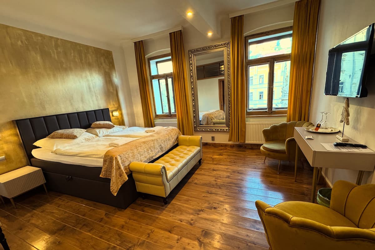 Quarto casal luxo | Wi-Fi de cortesia