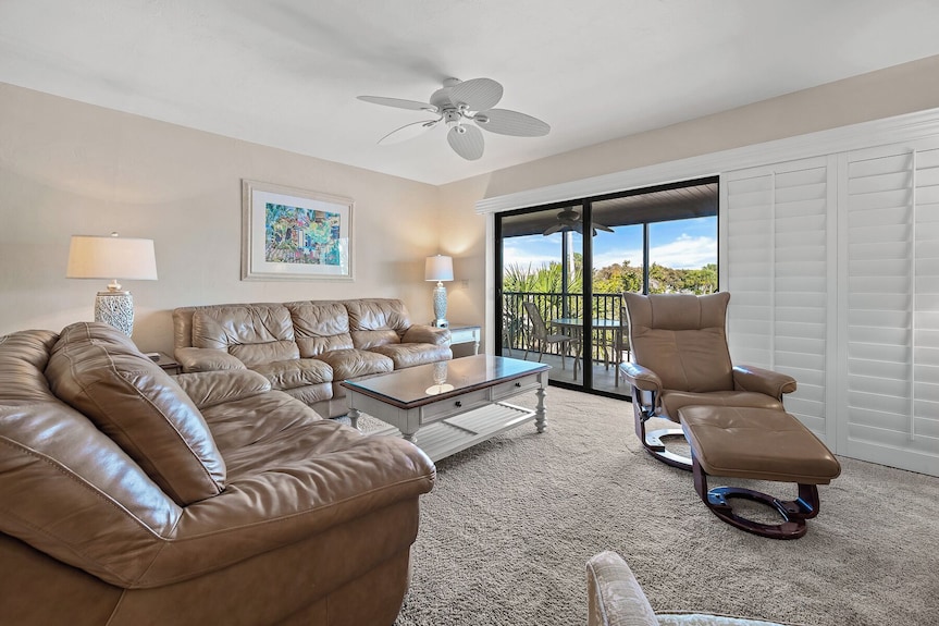 Tropical Garden View 2 Bed, 2 Bath At Sanibel Moorings #832 - Sanibel Beach, Sanibel