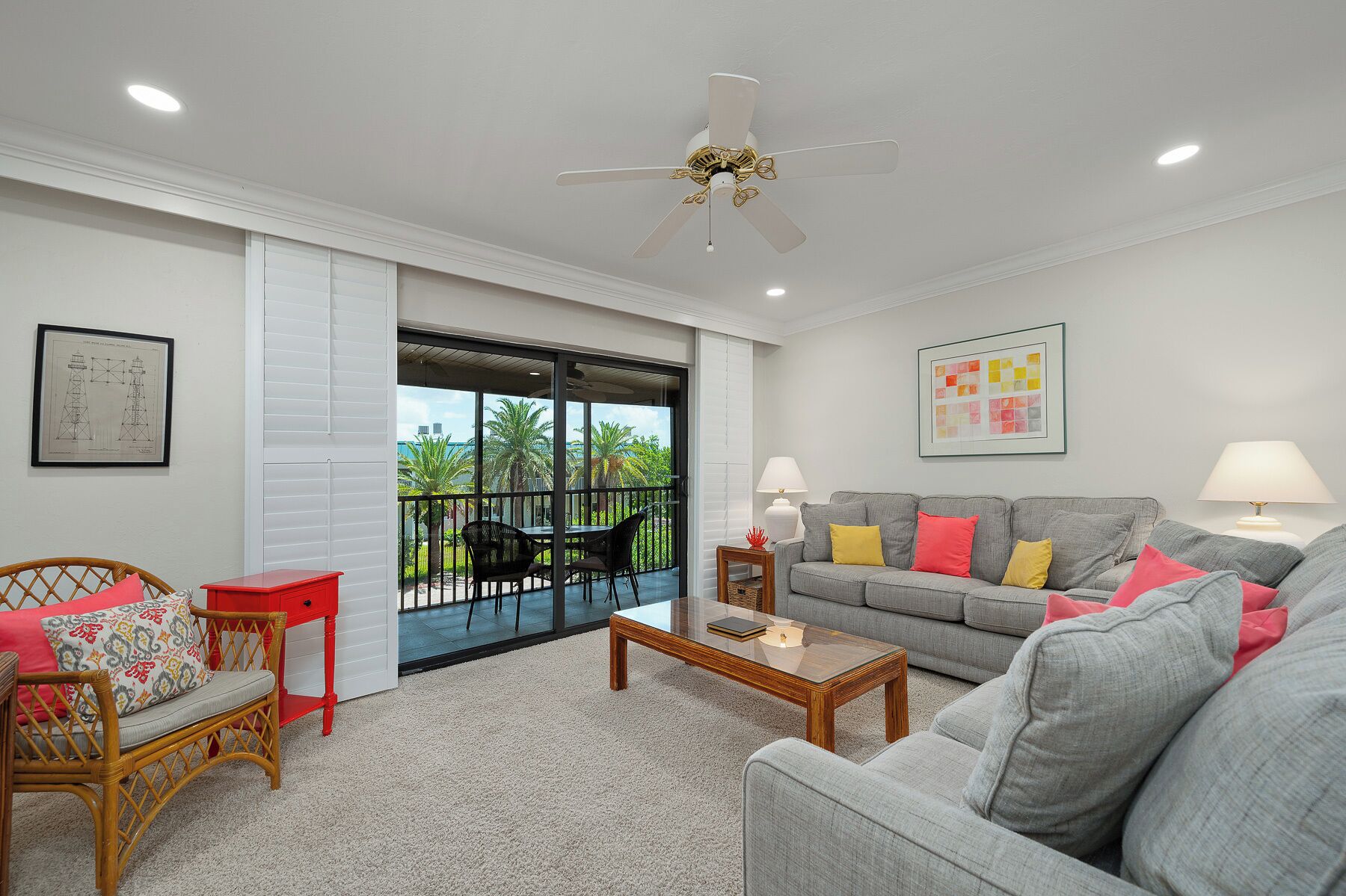 Tropical Garden View 2 Bed, 2 Bath At Sanibel Moorings #822 - Sanibel, FL