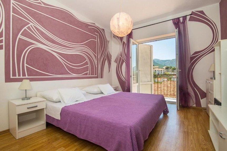 Appartement Dans Jelsa Avec Balcon, Climatisation, Wifi (3621-1) - Jelsa