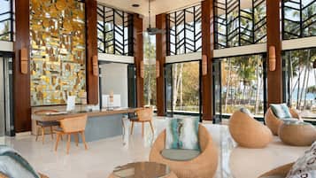 Sala de estar do lobby
