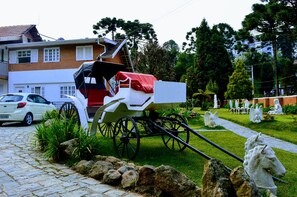 Área externa para casamento