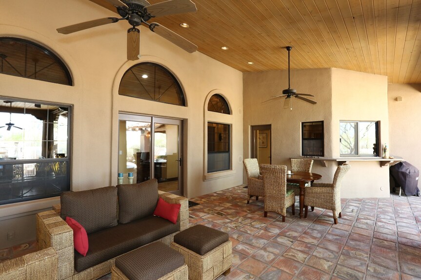 Meget Privat Og Smukt 3\/3 Hacienda Resort Stil Hjem I North Scottsdale - Arizona