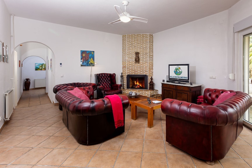 Magnifieke Villa Met Zeer Groot Zwembad / Tennisbaan / Exotische Tuin (4000 M ^ 2) - Costa da Caparica