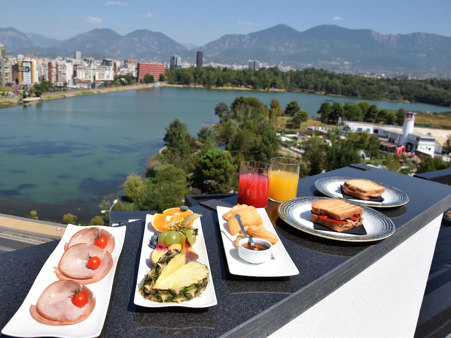 Refeições ao ar livre