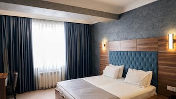 Quarto Duplo Familiar | Roupa de alta qualidade, minibar, cofre no quarto