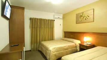 Quarto standard | Frigobar, Wi-Fi de cortesia, roupa de cama