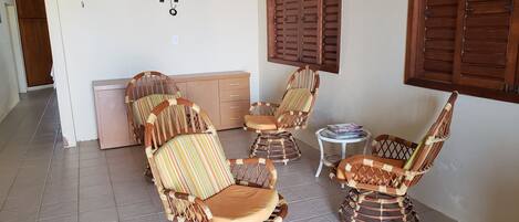 Sala de estar do lobby