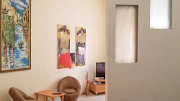 Apartamento | 1 quarto, ferro/tábua de engomar, Wi-fi grátis, roupa de cama fornecida