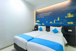 Quarto Superior | Secretária, Wi-fi grátis, roupa de cama fornecida 