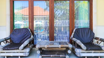 Bungalow Deluxe | Vista da varanda