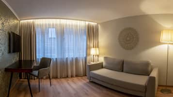 Quarto casal superior | Roupas de cama antialérgicas, individualmente mobiliados