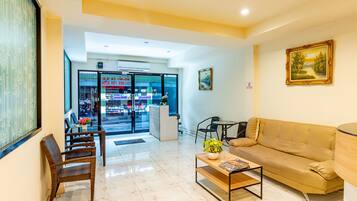 Sala de estar do lobby