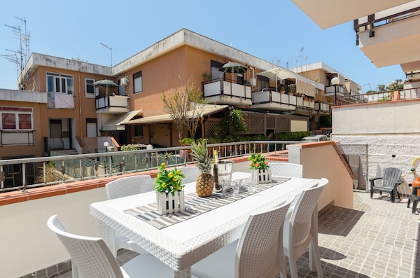 Ganzirri Suite, Rifinito Appartamento (4 P.letto) Con Veranda - Messina