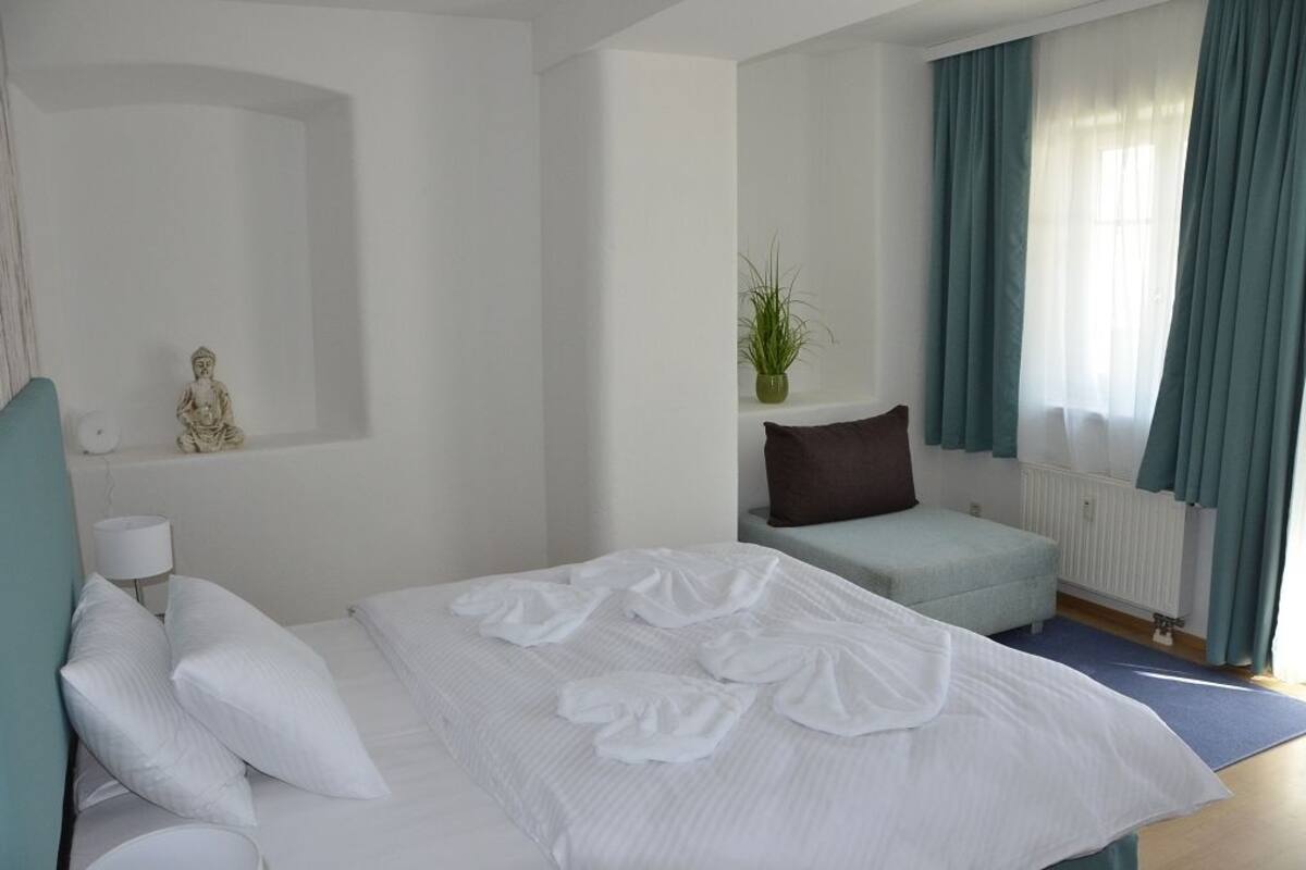 Apartamento, terraço | Roupa de alta qualidade, Wi-fi grátis, roupa de cama fornecida