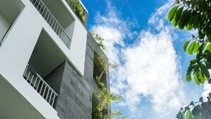 Fachada da propriedade
