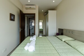 Apartamento empresarial | 1 quarto, roupas de cama premium, edredons de pluma