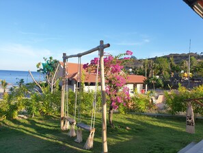 Quarto Duplo Standard, 1 cama queen-size, frigorífico, junto à montanha | Terraço/pátio interior