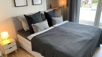 Apartamento conforto, 1 quarto, terraço | 1 quarto, individualmente decorados, individualmente mobiliados