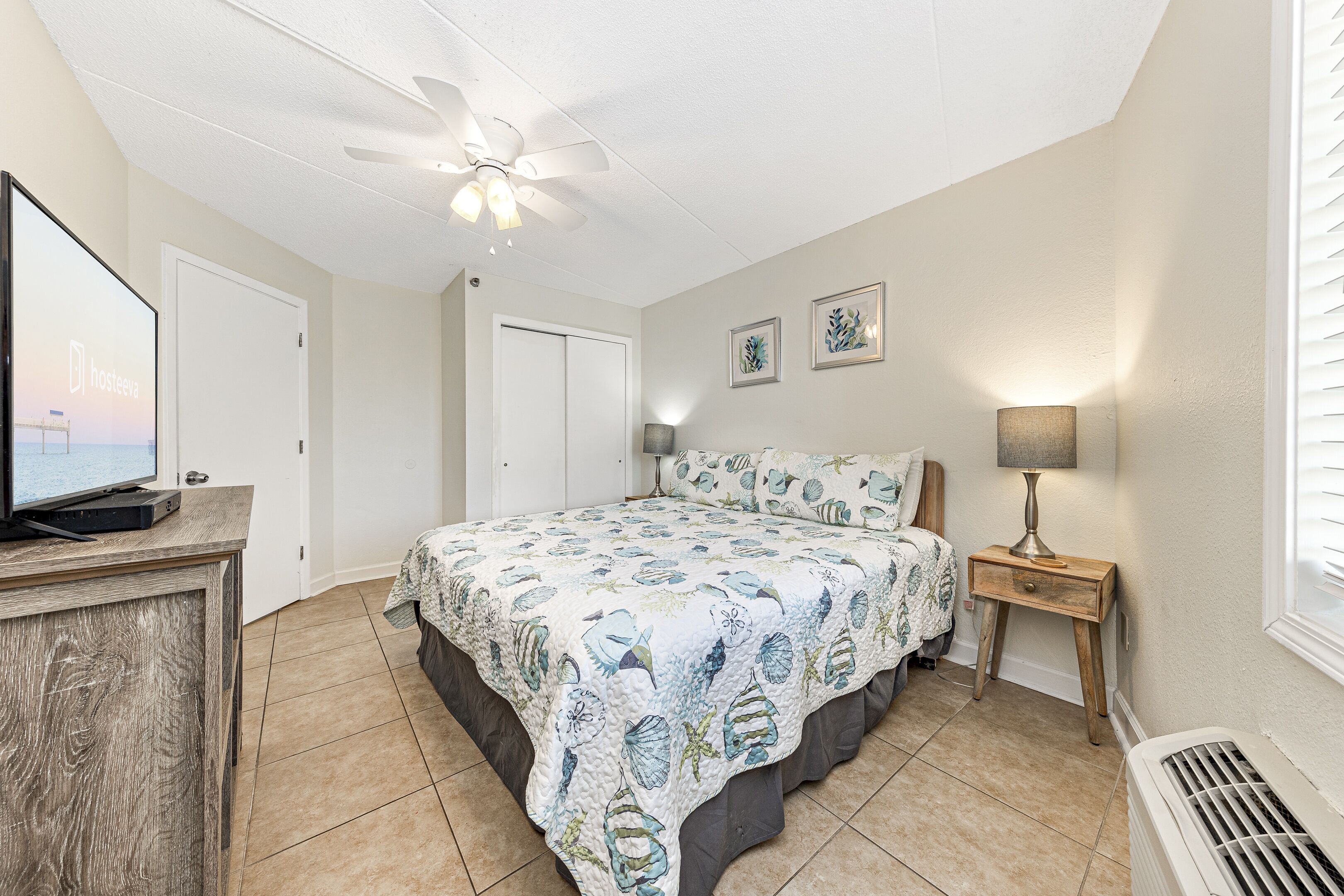 Apartamento Exclusivo em Condomínio Fechado, 1 quarto, varanda, vista para o oceano | 1 quarto, com decoração personalizada, com mobília individualizada 