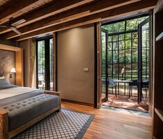 Quarto design (3) | Roupas de cama premium, edredons de pluma, frigobar, cofres nos quartos