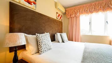 Apartamento, 2 quartos | 2 quartos, secretária, ferro/tábua de engomar, roupa de cama fornecida