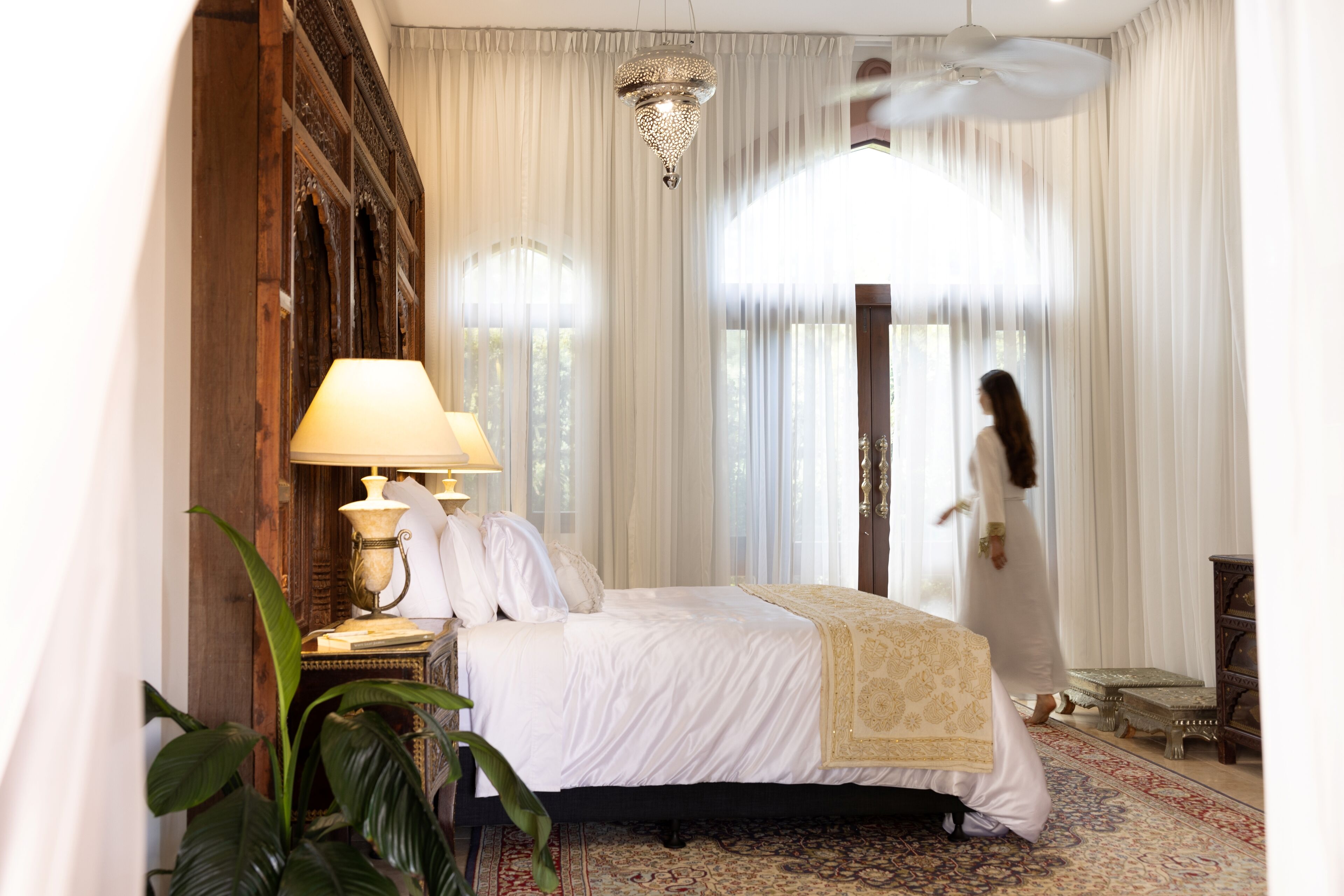 Bangalô superluxo, vista para o oceano | 1 quarto, roupas de cama de algodão egípcio, roupas de cama premium