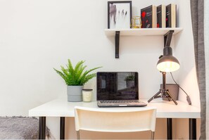 Quarto luxo | Área de estar