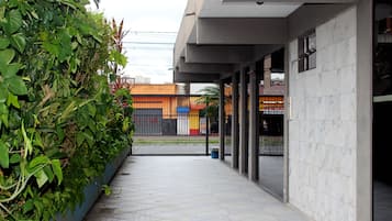 Entrada do alojamento