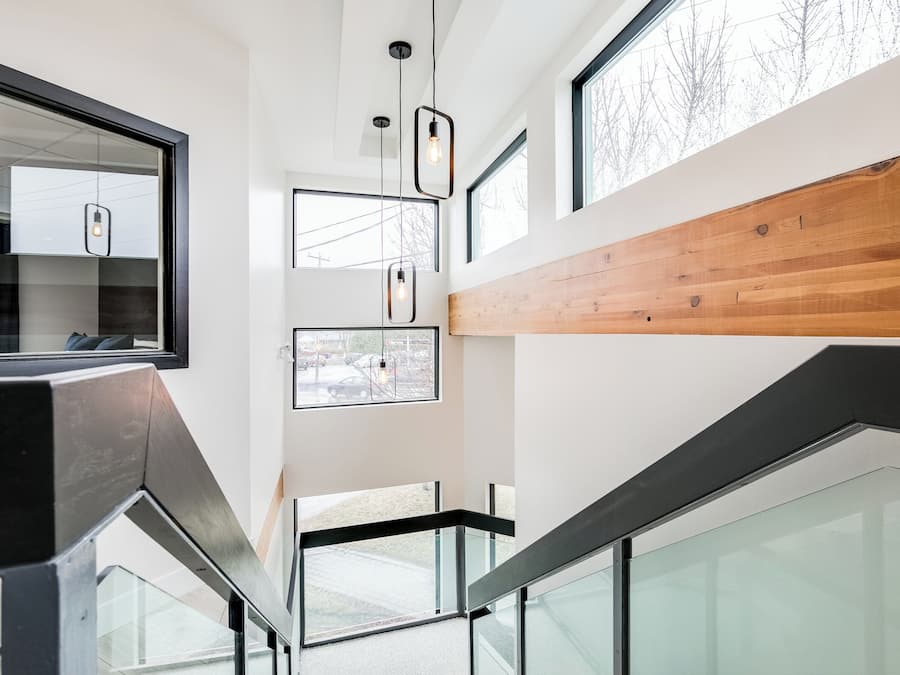 Apartamento Design em Condomínio Fechado, 1 cama queen-size e sofá-cama, cozinha | Vista do quarto