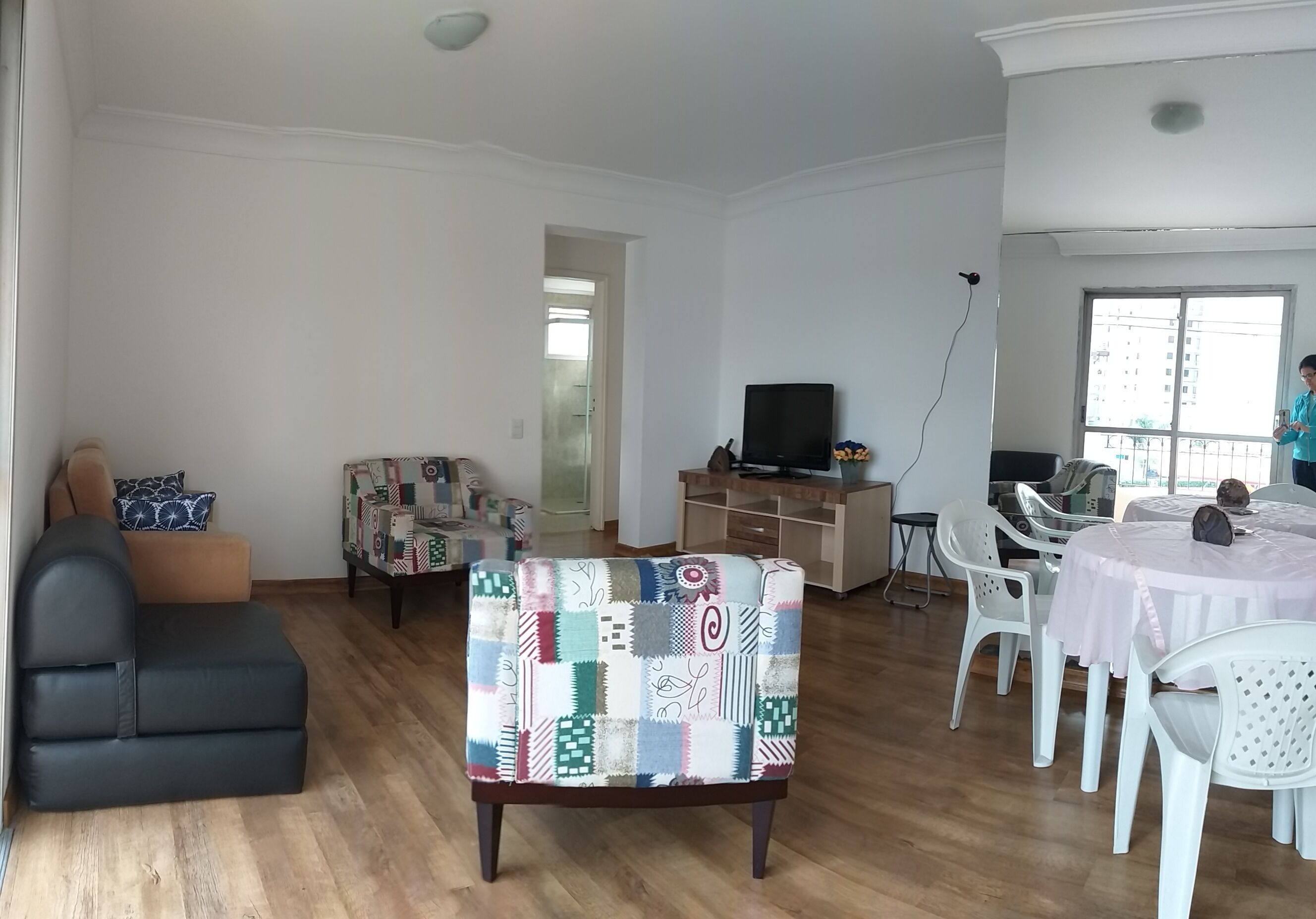 Giovanni Gronchi, Furnished, 1 Double Bed, 1 Futon And 1 Cot, Wifi And Gara - Sao Paulo