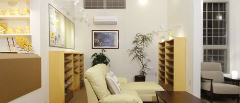 Sala de estar do lobby