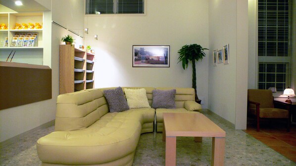 Sala de estar do lobby