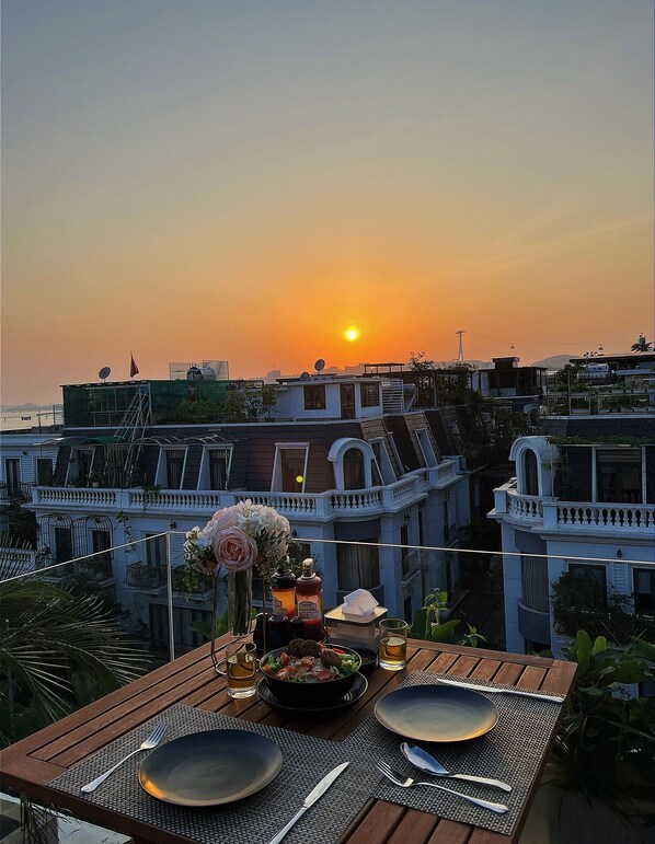 Terraço na cobertura