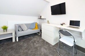 Estúdio Deluxe, casa de banho privativa