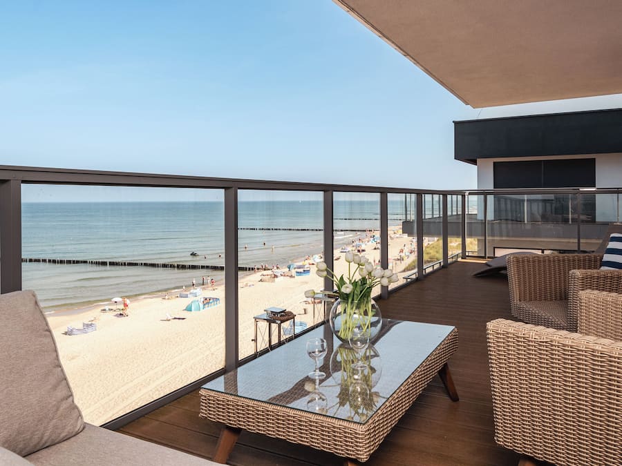 Apartamento (25 A - ul. Kaprala Koniecznego 7A) | Terraço/pátio interior