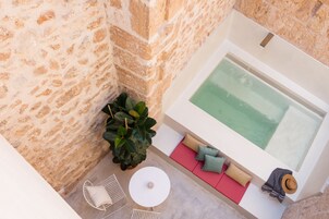 Quarto luxo, piscina particular | Piscina particular