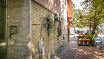 Entrada do alojamento