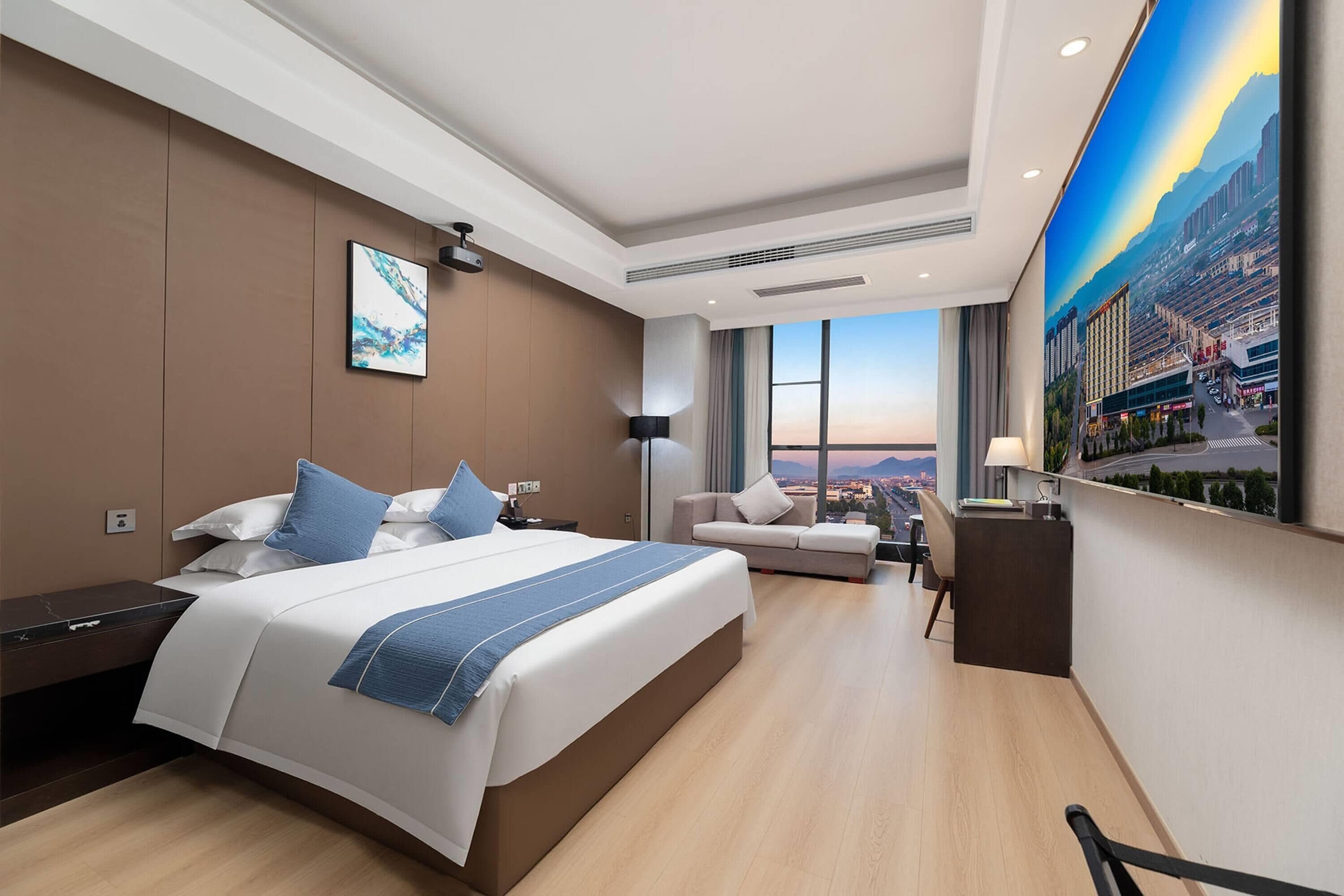 Wi-fi grátis, roupa de cama fornecida 