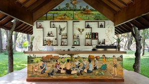 Café da manhã, almoço e jantar