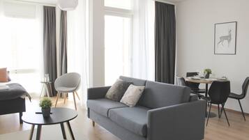 Estúdio básico | 2 quartos, quartos à prova de som, ferros/tábuas de passar roupa