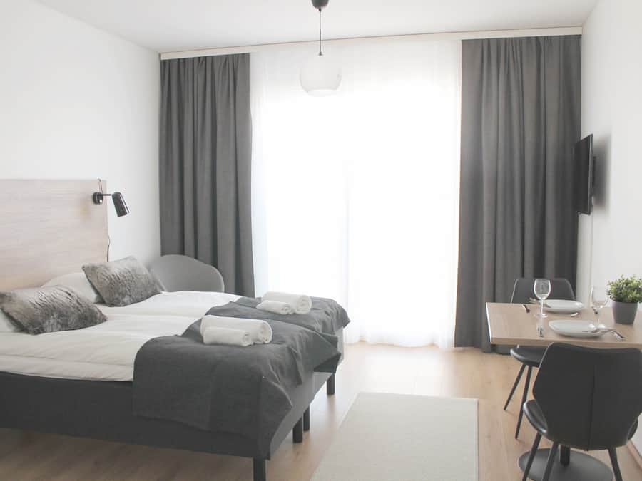 Estúdio (for 2) | Quartos à prova de som, ferros/tábuas de passar roupa, Wi-Fi de cortesia